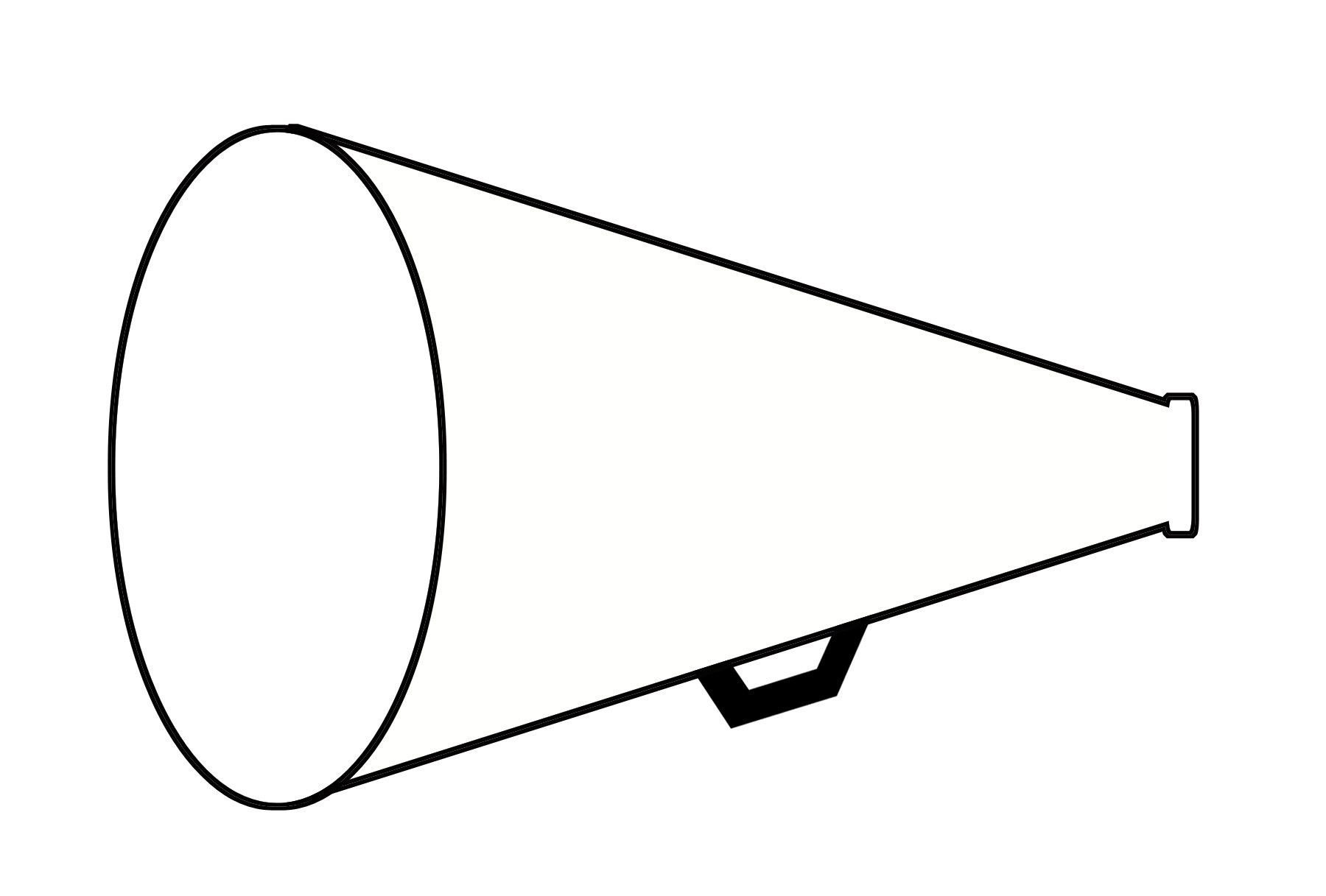 Megaphone Printable Template Printable World Holiday