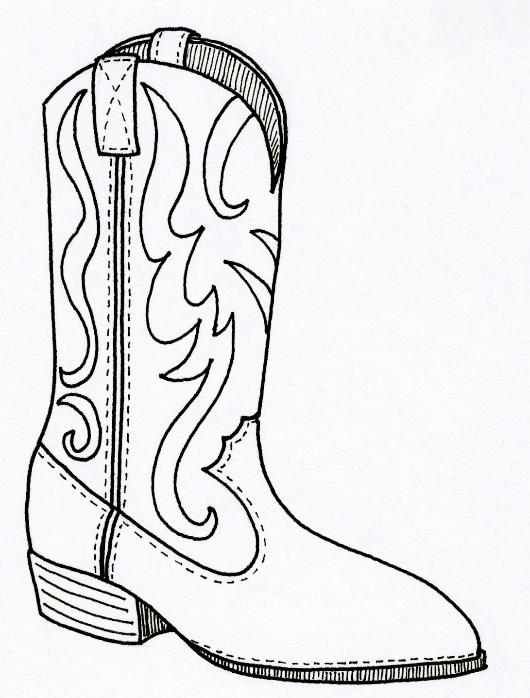 Cowboy Boot Printable Printable Word Searches