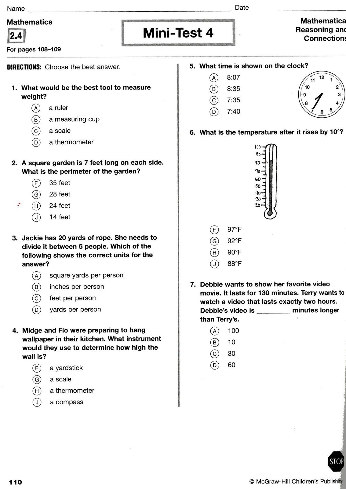 Free Printable College Placement Test Free Printable
