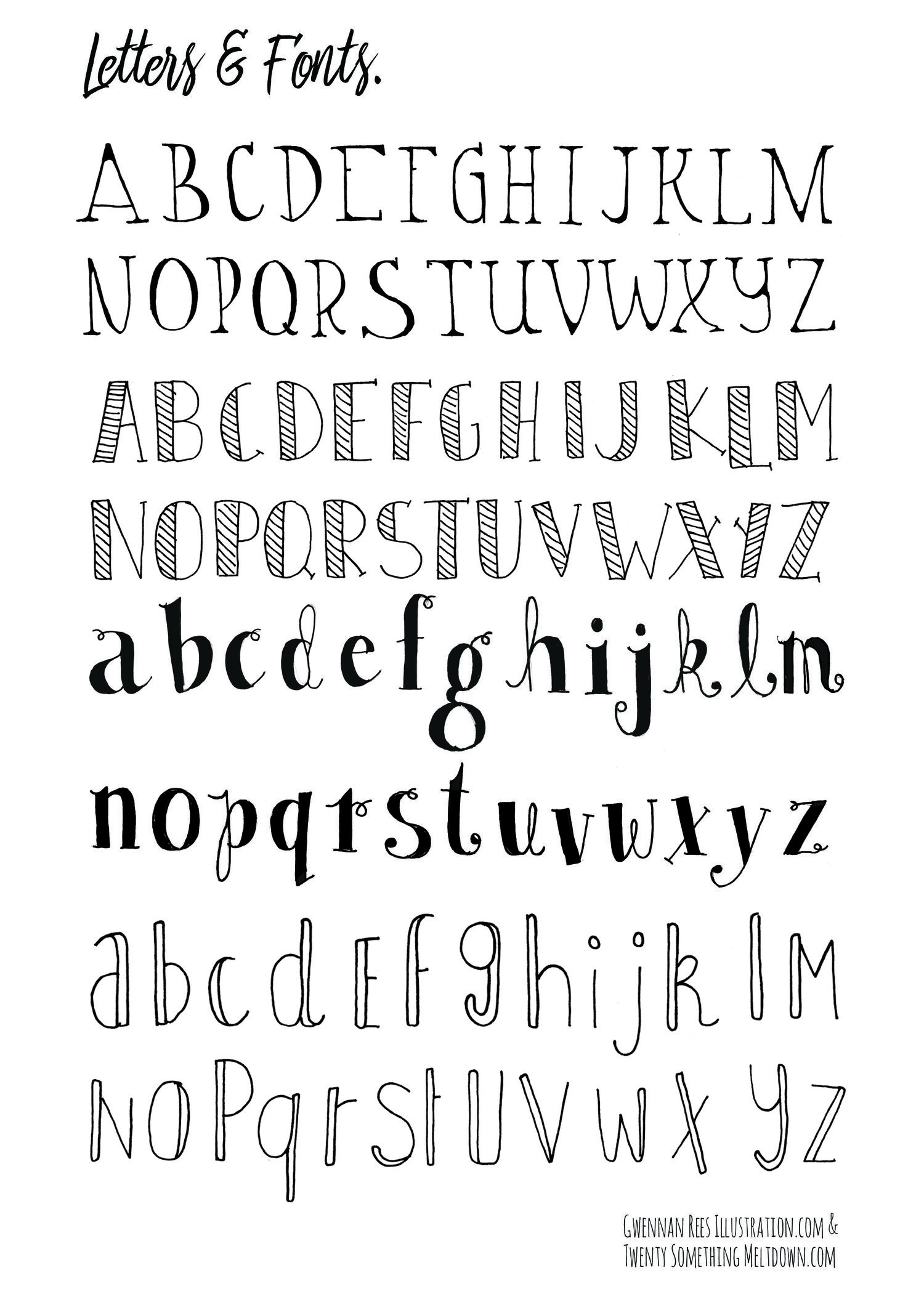 Free Printable Fonts No Download Free Printable