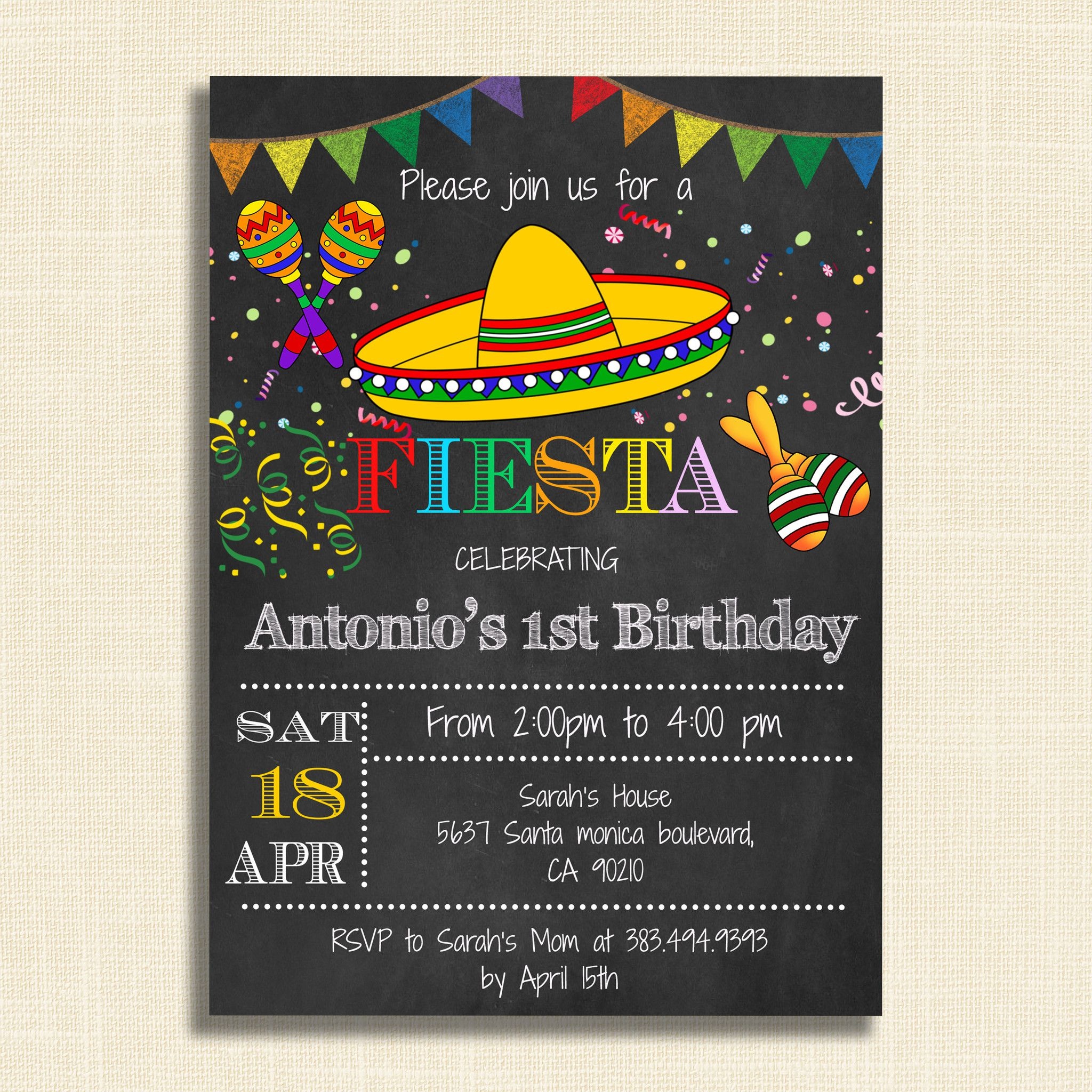 Free Printable Blank Mexican Fiesta Invitations Printable Word Searches