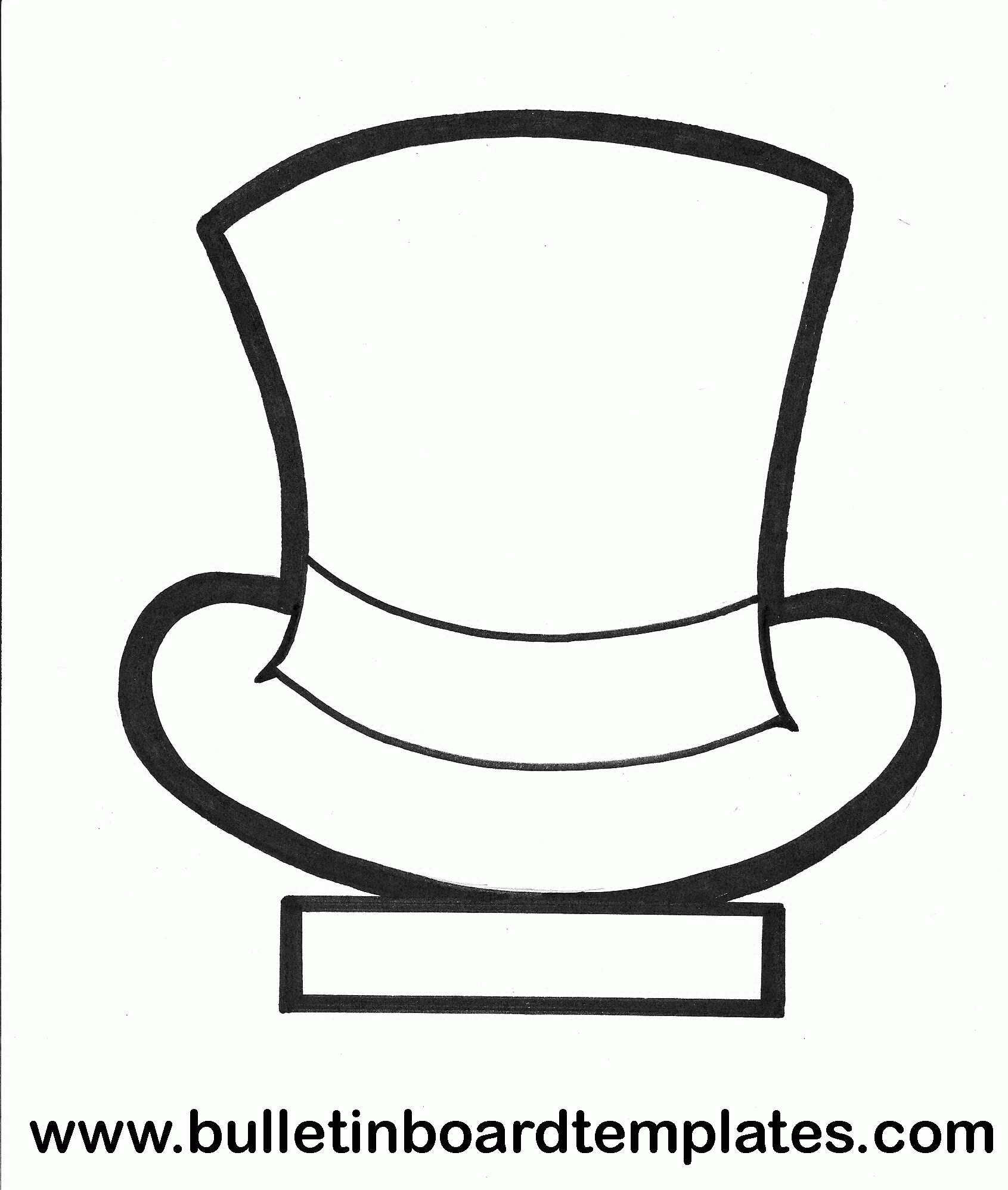 Free Printable Snowman Hat Templates Free Printable