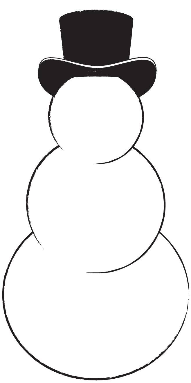 Snowman Pictures To Color To Color They May Enjoy This Printable
