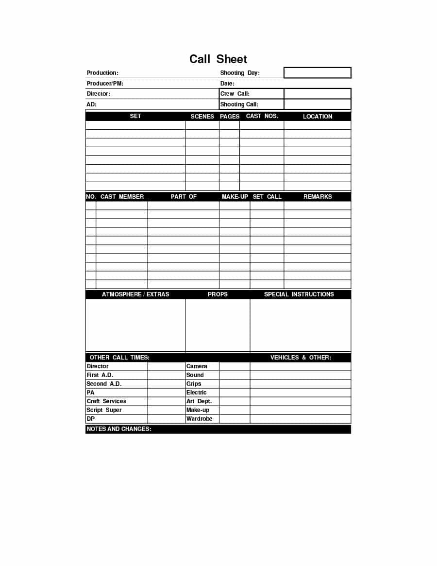 40 Printable Call Log Templates In Microsoft Word And Excel Free