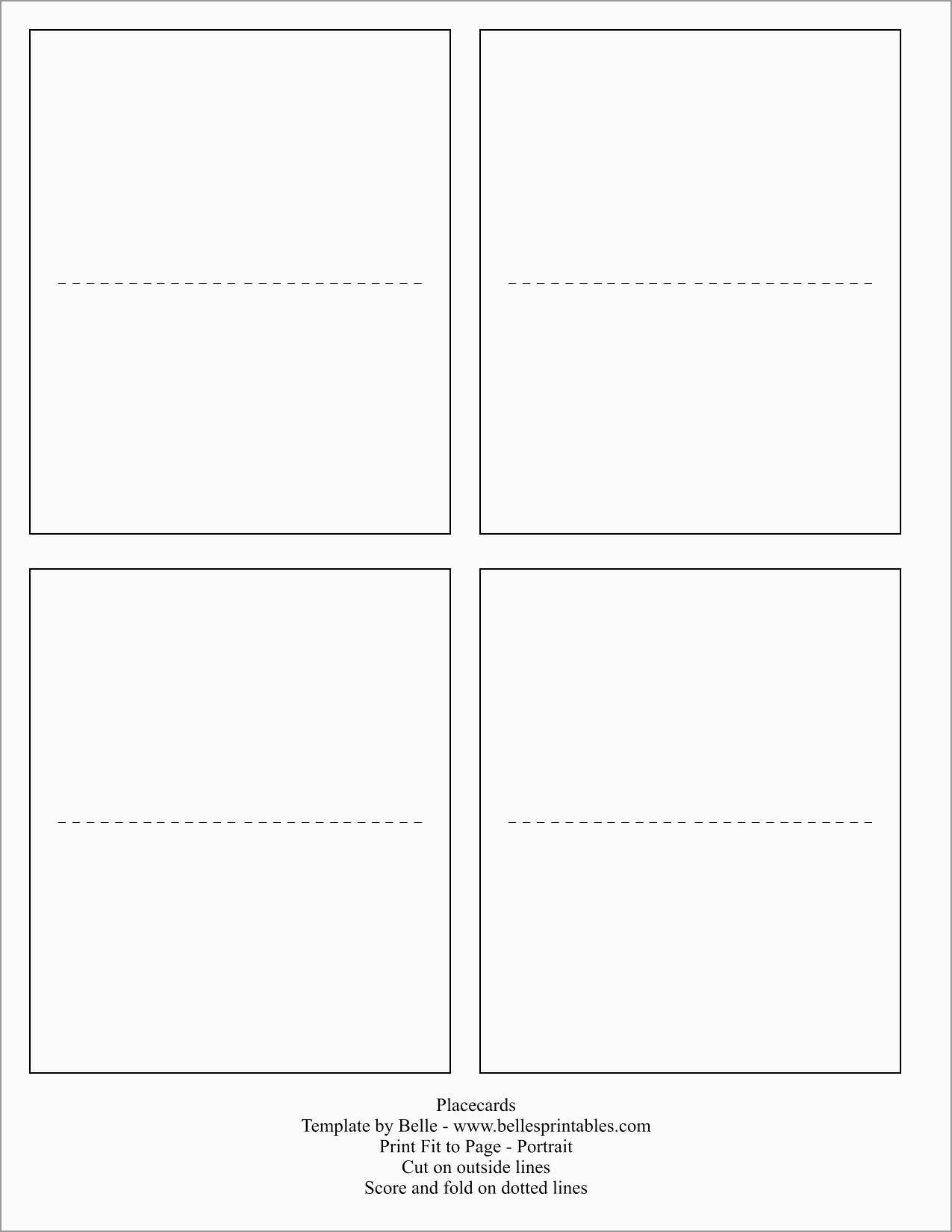 16 Printable Table Tent Templates And Cards Template Lab Free 