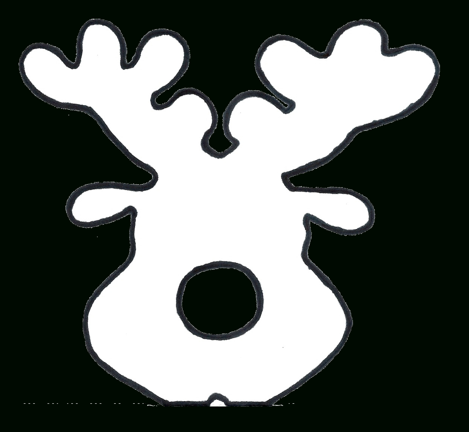 Free Printable Reindeer Lollipop Template Free Printable