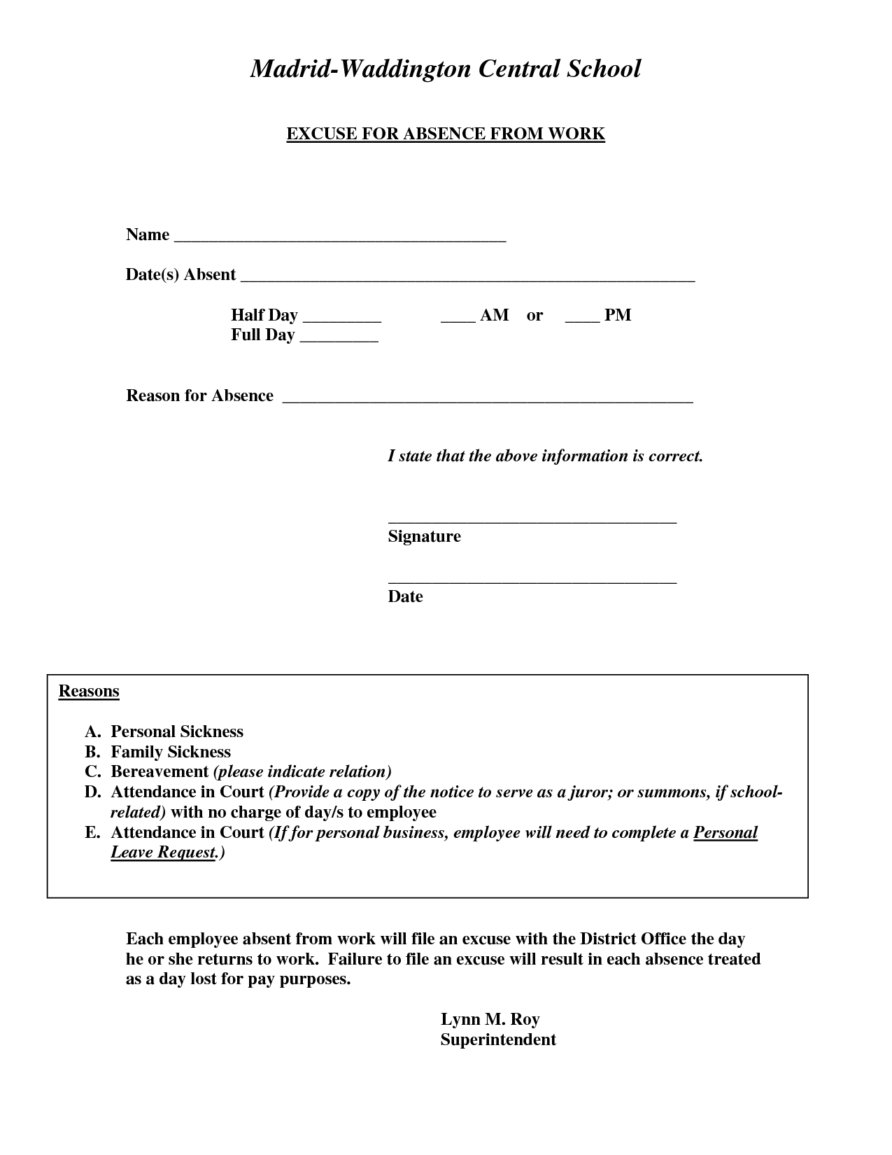 Free Printable Doctors Note For Work Pdf Free Printable