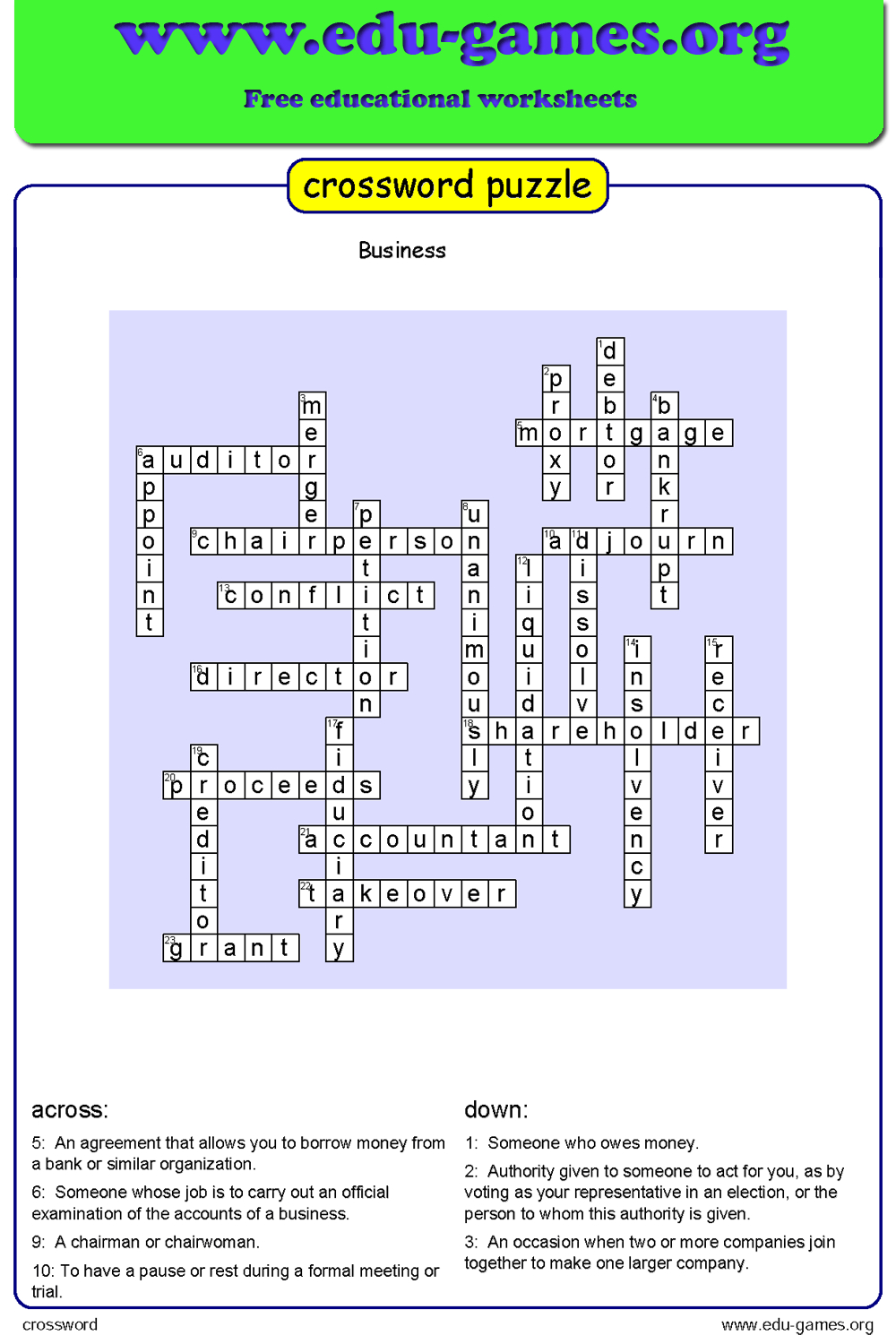 Crossword Maker Free And Printable Free Printable