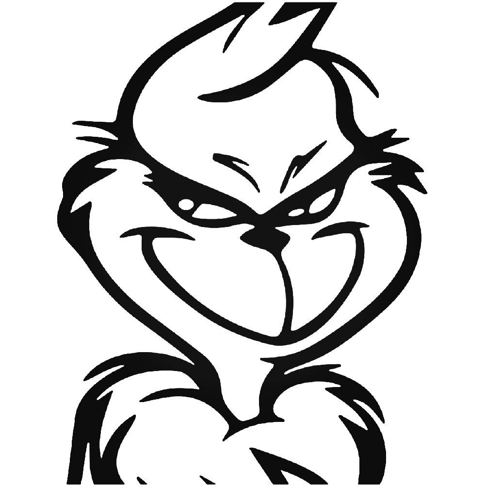 Free Printable Grinch Face Template Free Printable Grinch Christmas 