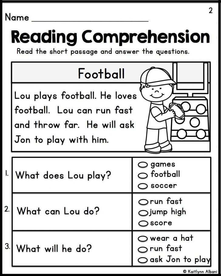 Kindergarten Reading Comprehension Passages Set 1 Teacher Free Kindergarten Reading Comprehension Passages Set 1 Teacher Free