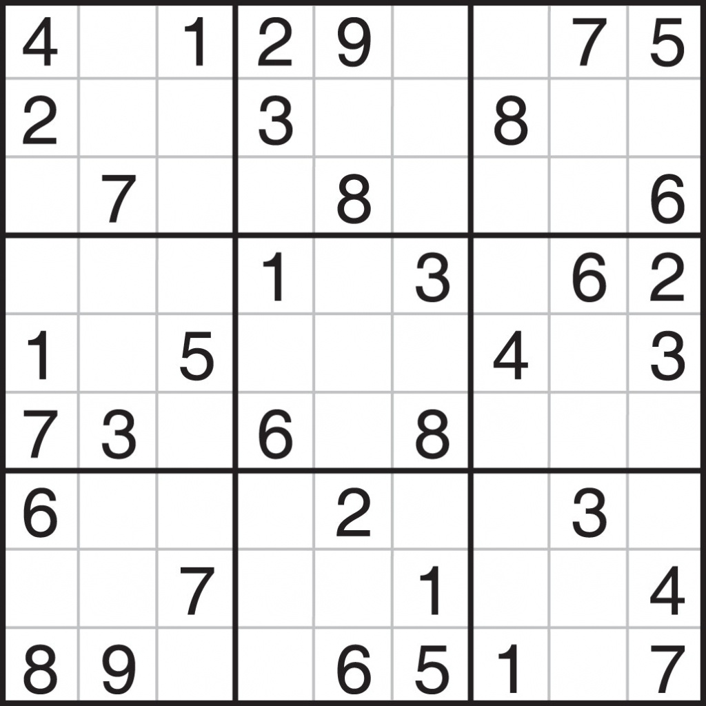 These Printable Sudoku Puzzles Range From Easy To Hard Including 