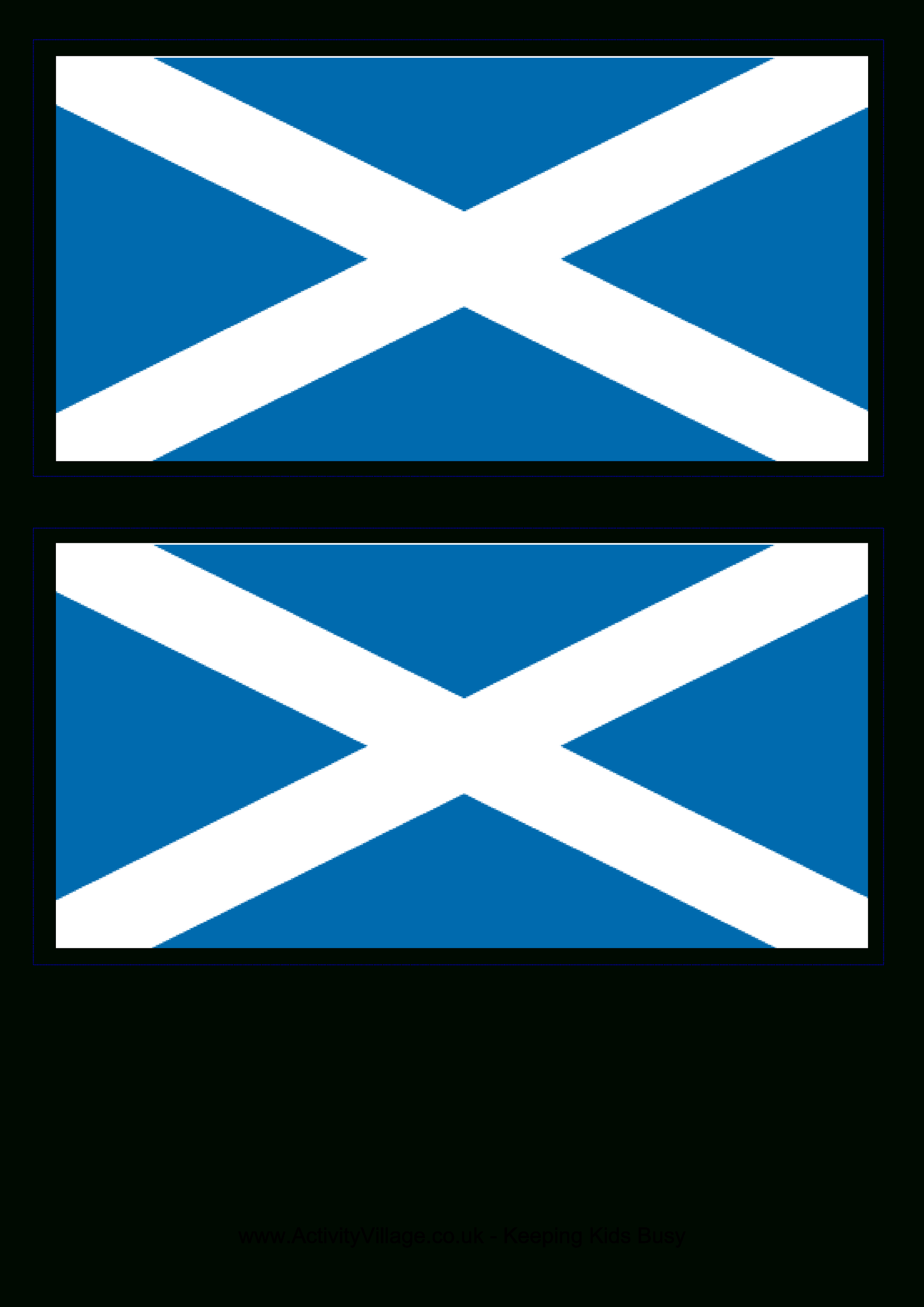 File flag Of Scotland svg Wikipedia Free Printable Scottish Flag