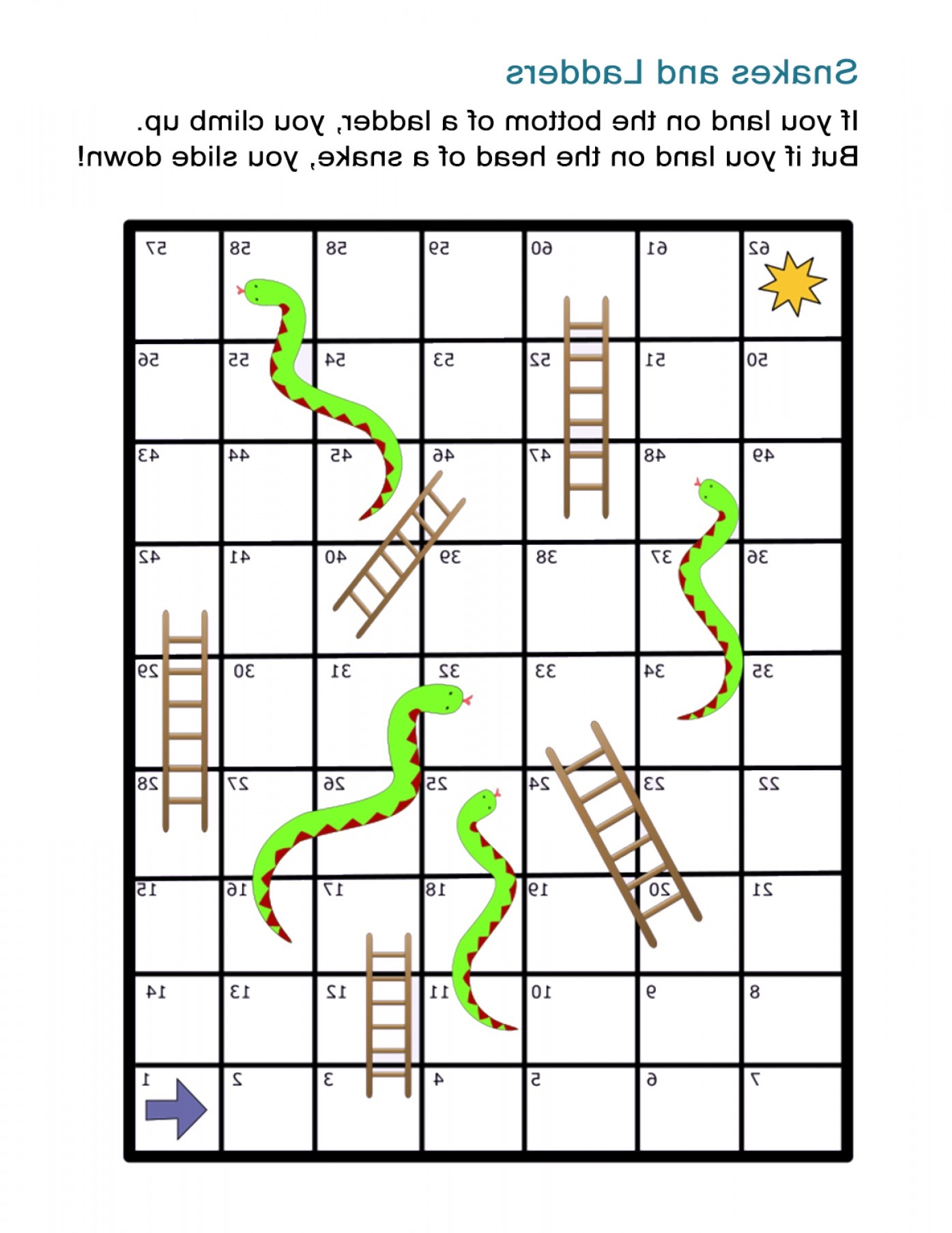 Printable Giant Snakes And Ladders Printable Template Calendar Io